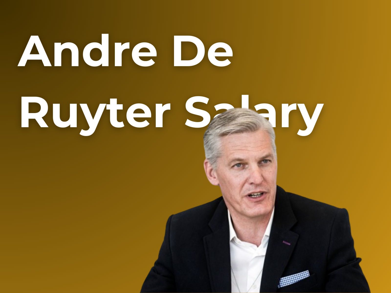 Andre de Ruyter Salary at Nampak & Net Worth in Rands 2025